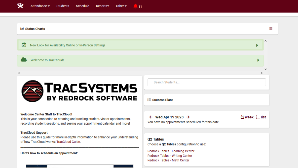 TracCloud: Terminology - Redrock Wiki